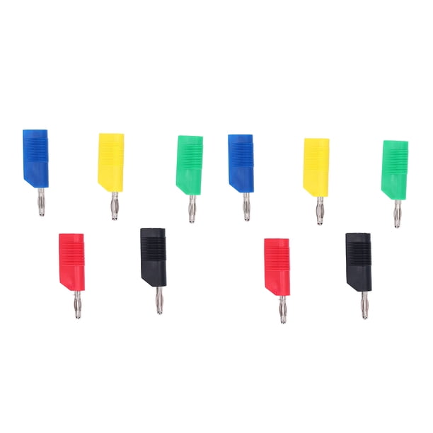 Banana Plugs, Less Interference 30VAC-60VDC Brass Speaker Connectors ...