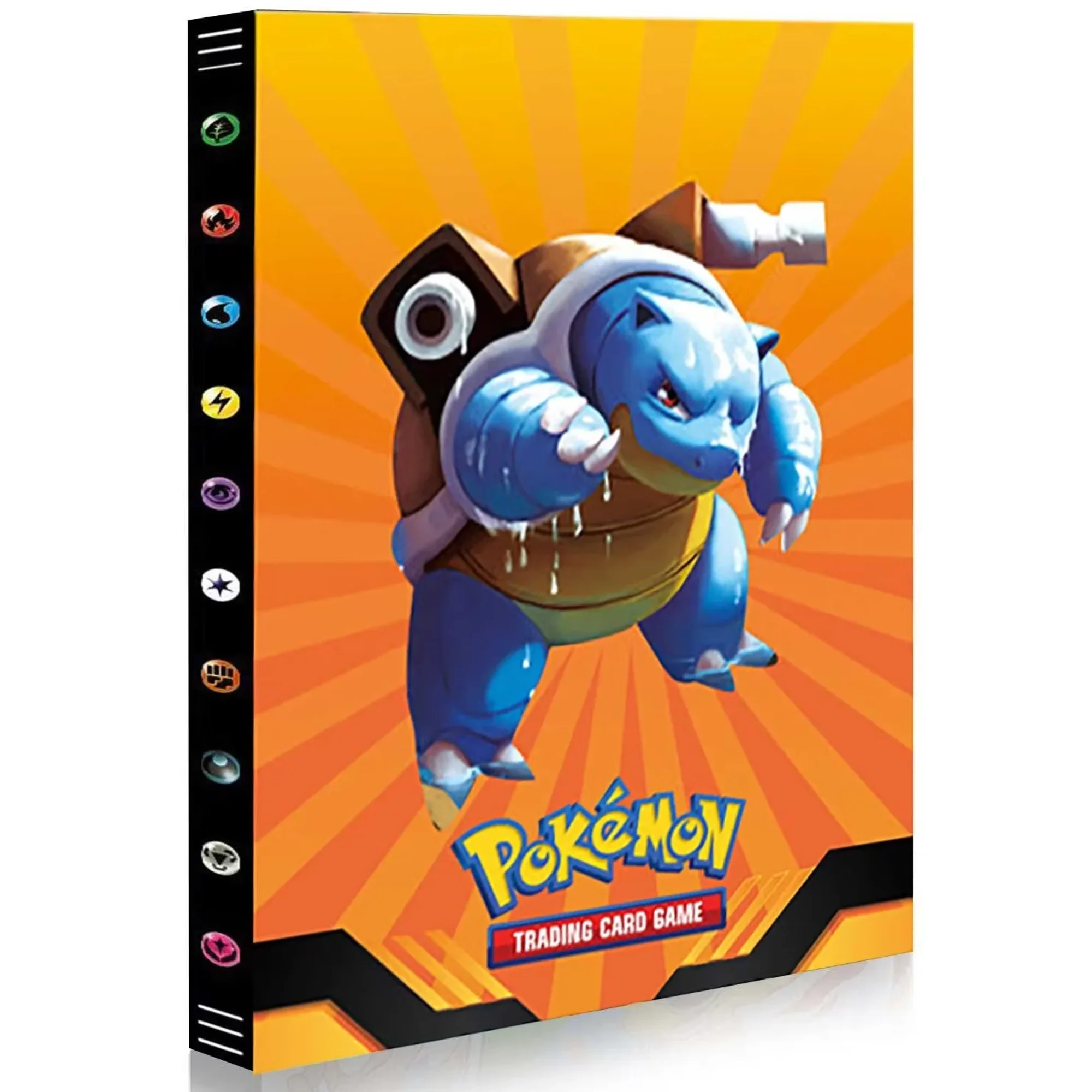 Esoor Trading Card Binder  4 Pocket Card Storage Collector Holder Binder Fits 240 Cards（jjk2)