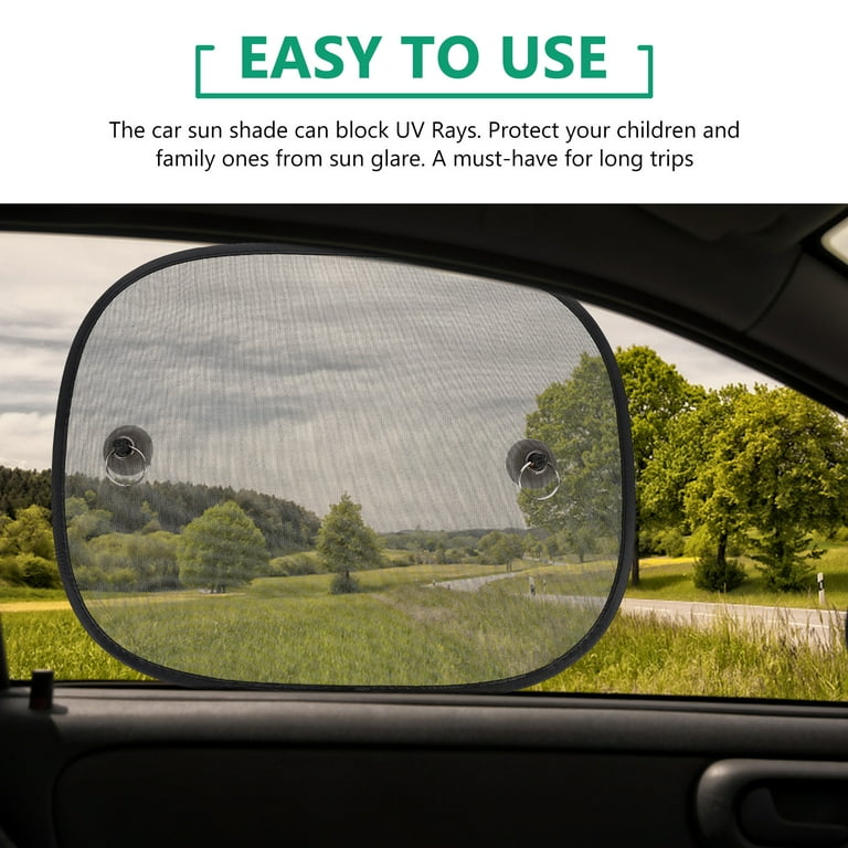 1 Set Car Automotive Sun Shades Suction Cup Car Window Sunshade Sun Protector