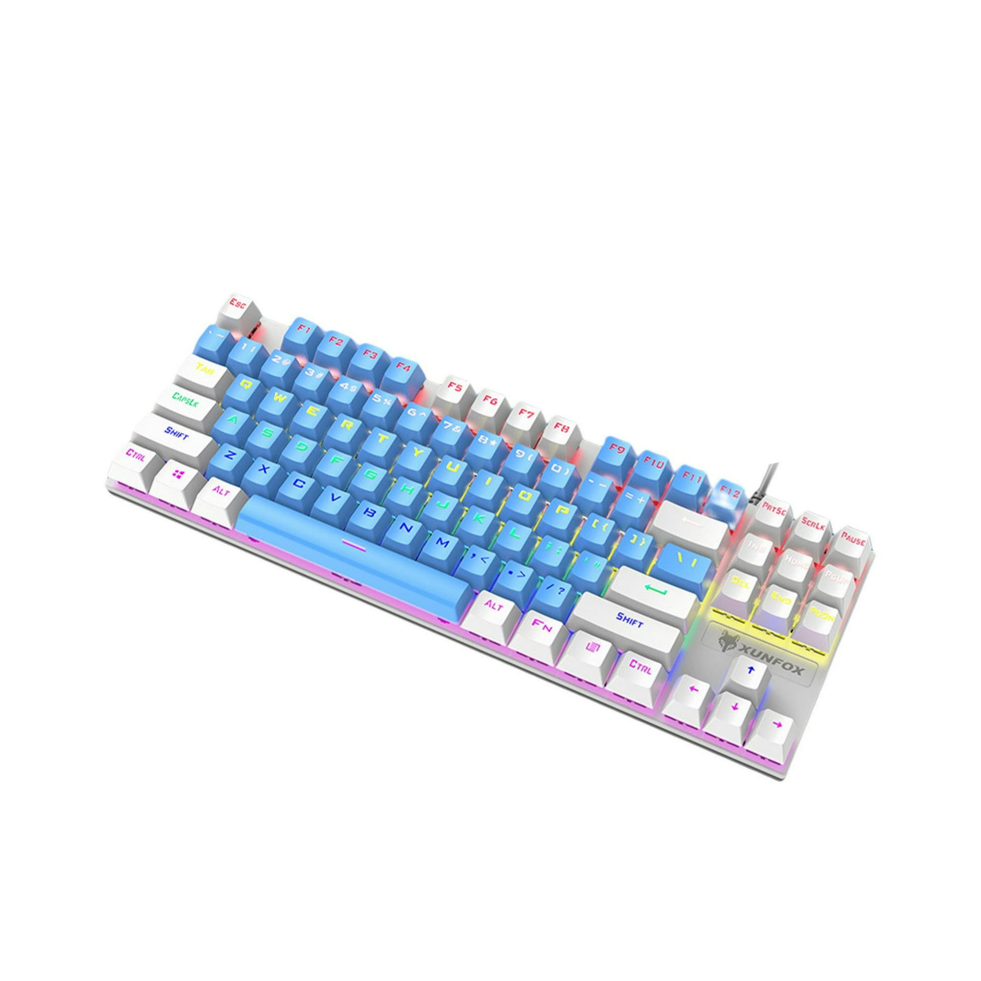 Click here for Allinless K80 87 Keys Mechanical Keyboard Blue Swi... prices
