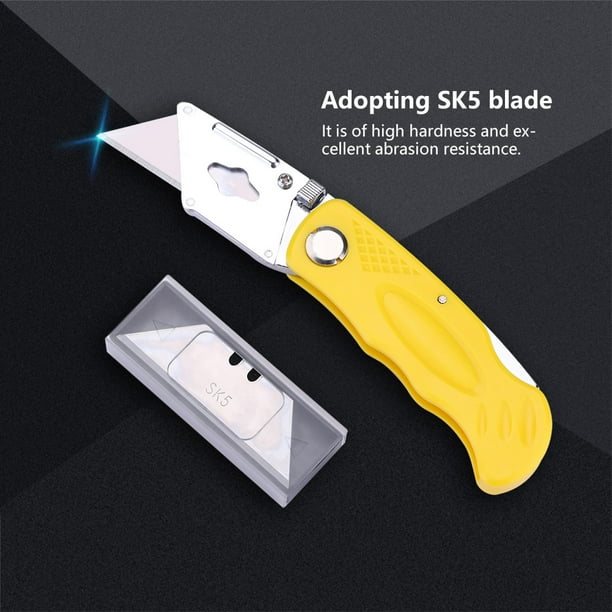Practical Folding Utility Knife for Paper Plastic Aluminum Cutting with ...