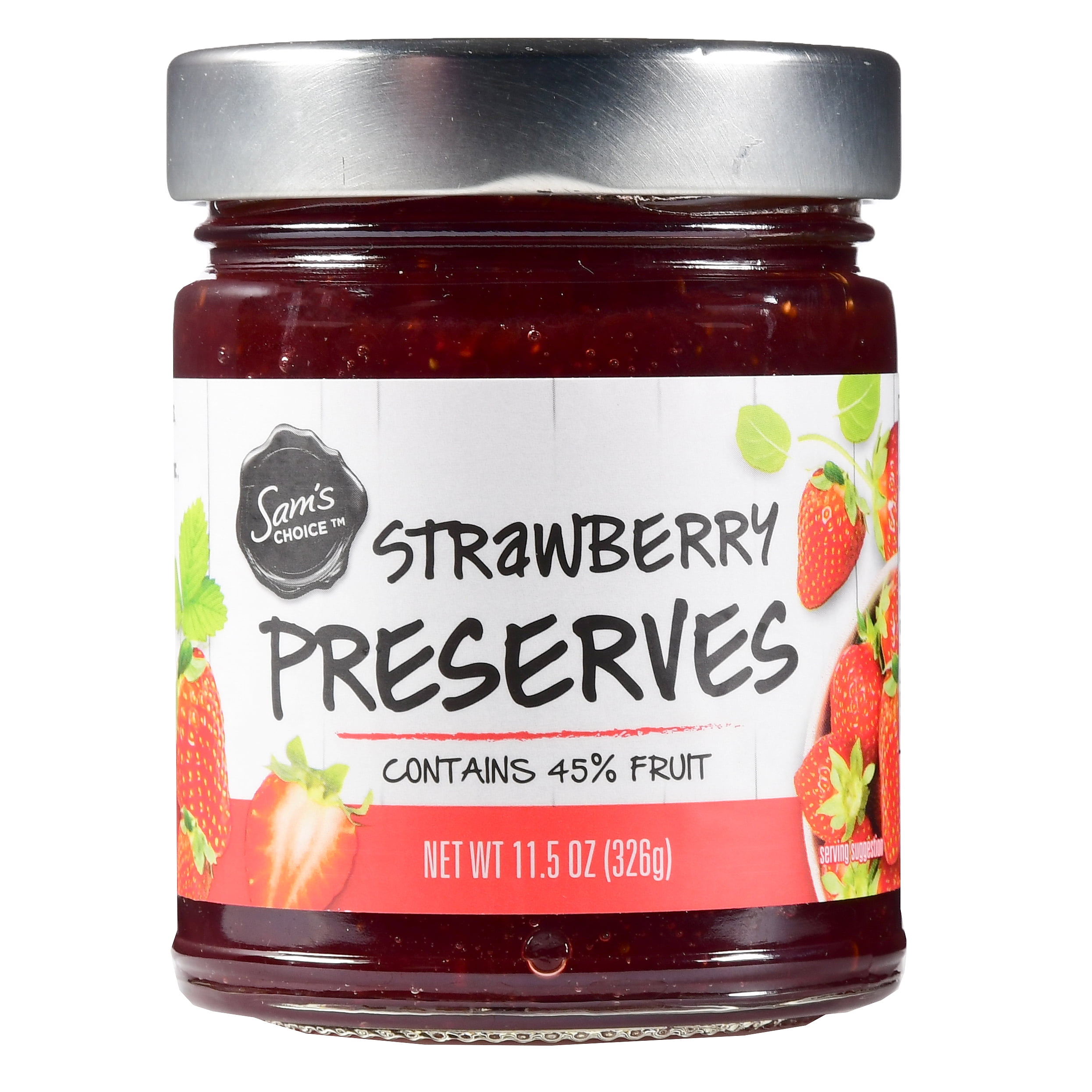 Sam's Choice Strawberry Preserves, 11.5 oz - Walmart.com