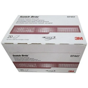 3M 07445 Scotch-Brite Light Cleansing Pad (5 Pack) - Walmart.com