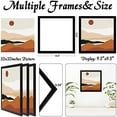 Black 10x10 Picture Frame Set of 3, High Transparent Frame for 10 By 10 ...