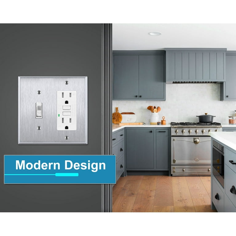 Stainless Light Switch Covers SignatureThings | GFI Switch Cover Plate