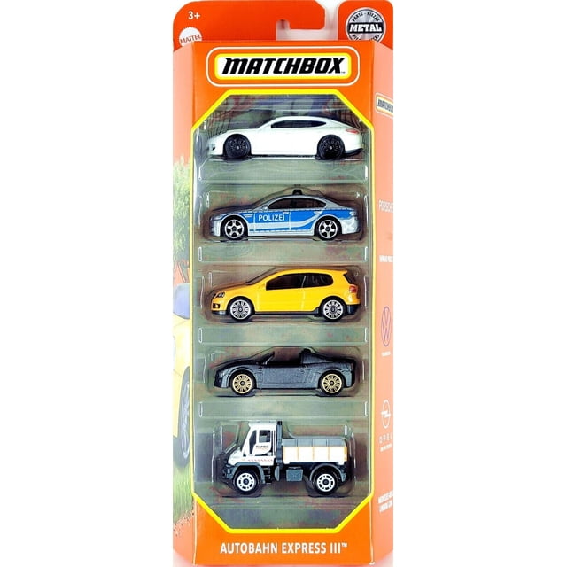 Matchbox 2022 Autobahn Express III 5-Pack Gift Pack VHTF - Walmart.com