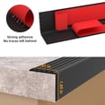 Stair Nosing Rubber Stair Edging, Non-Slip Self Adhesive Staircase Step ...
