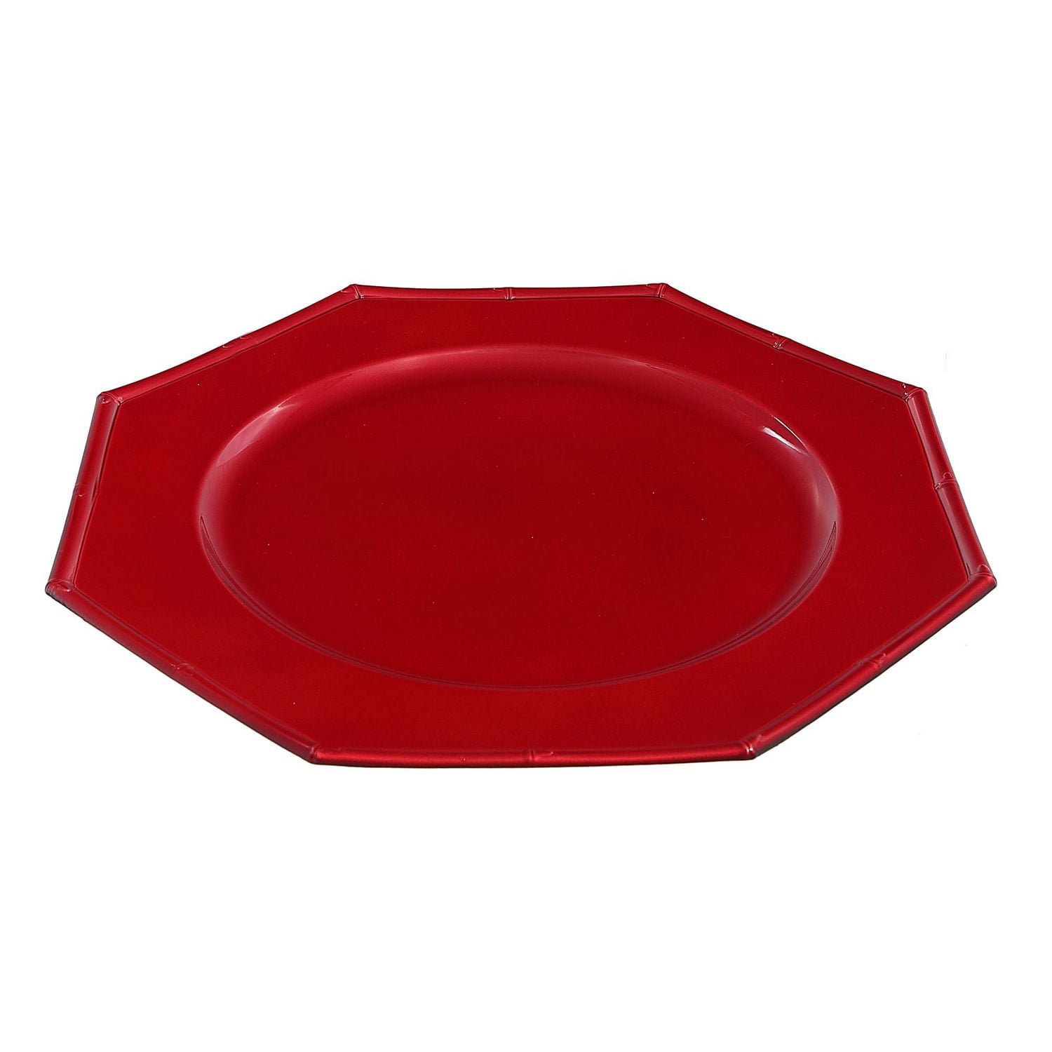 Click here for Ih Casadécor Charger Plate (Octagon) (Red) (13) -... prices