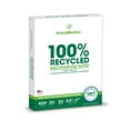 Printworks 100% Recycled Multipurpose Paper, 20 LB, 92 Bright, 8.5 x 11 ...