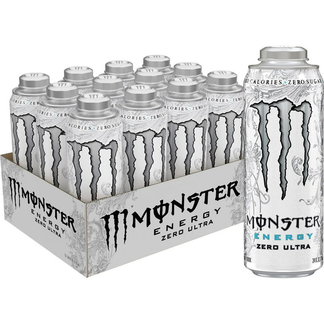 Monster Energy Mega Can Zero Ultra 24 fl. oz., 12 pk. - Samsclub.com