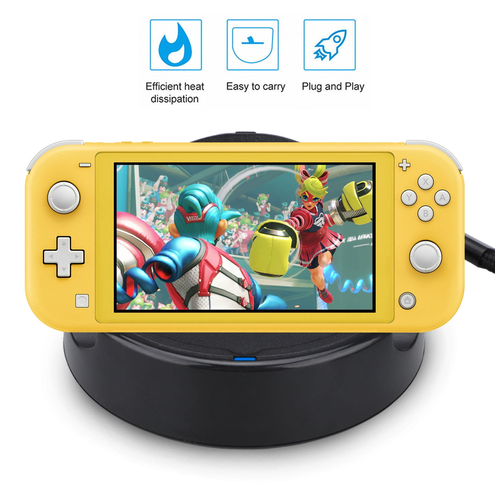 Portable Switch Lite Charging Stand for Nintendo, EEEkit Switch Docking ...