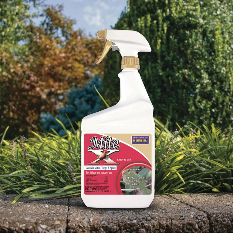 Bonide Mite-X Insecticide And Miticide, 32 Oz Ready-to-Use, 58% OFF