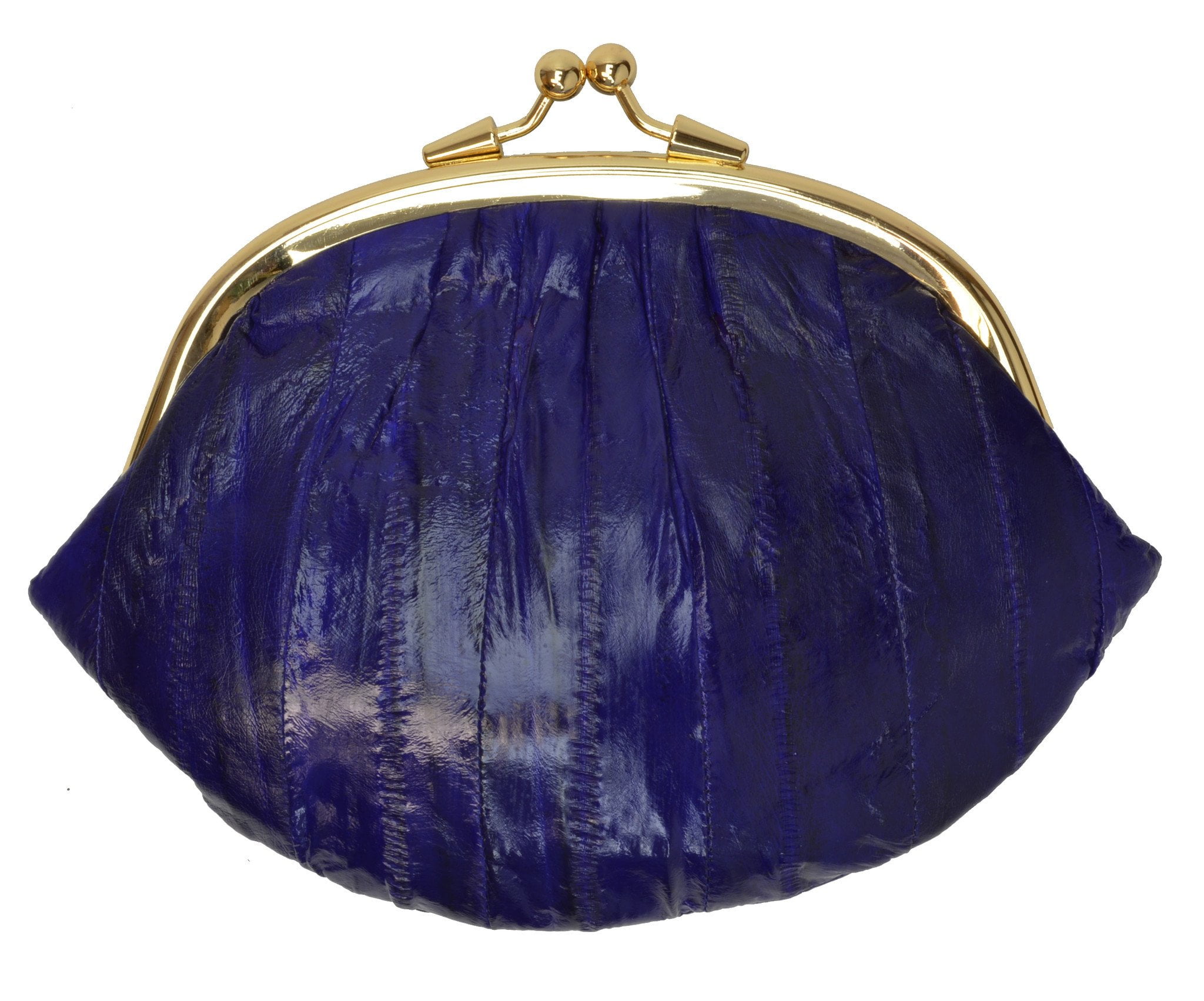 Eel Skin Large Double Coin Purse Change Wallet E 10 BIG - Walmart.com