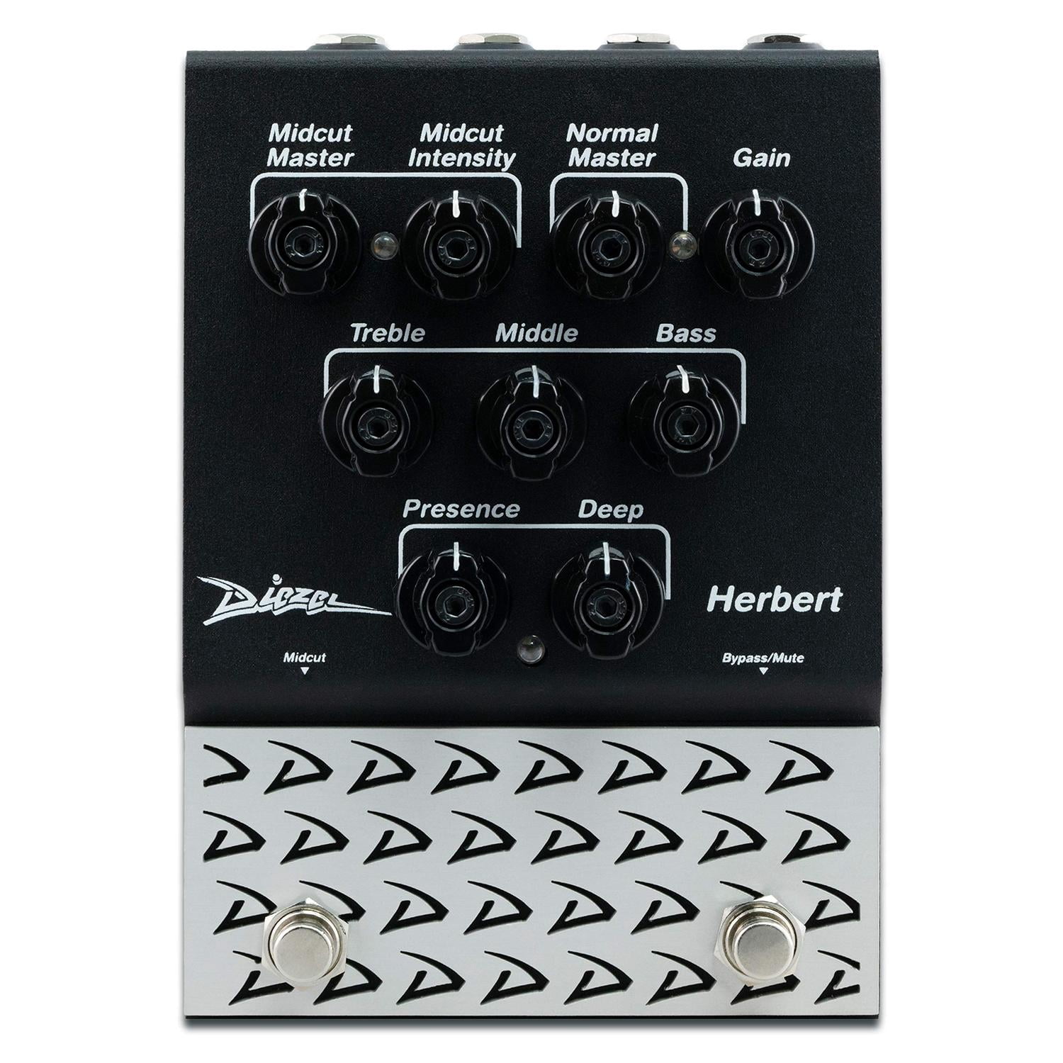 Diezel Herbert Pedal de efectos de guitarra de dos canales y ...