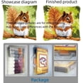 Diy Latch Hook Kits For Adults Letter D Latch Hook Cushion Cover Kit ...