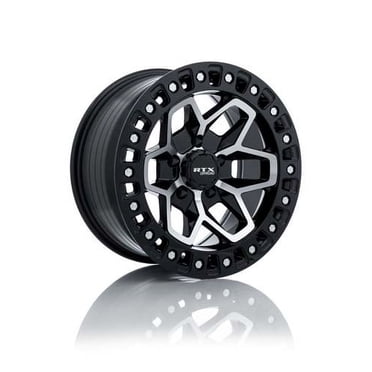 RTX Auburn 17x7.5 5x127 ET35 CB71.5 Black Machined Wheel - Walmart.com