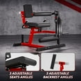 Leg Extension and Curl Machine, Adjustable Seated Leg Extension Bench ...