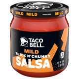 Taco Bell Mild Thick N' Chunky Salsa, 16 oz Jar - Walmart.com