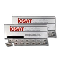 IOSAT KI Potassium Iodide 130mg Pills, Pack of 14, FDA Approved, Expiry ...