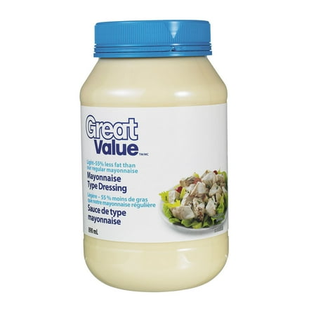 Sauce de type mayonnaise légère de Great Value | Walmart Canada