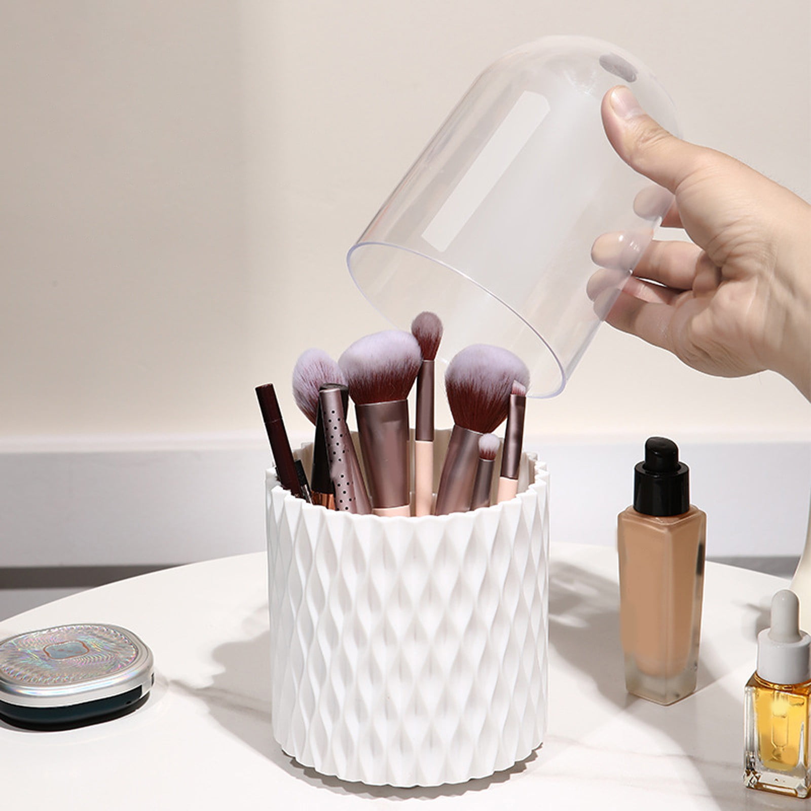 Click here for Chenjiaaa Makeup Brush Holder [2023 Newest] [ And... prices