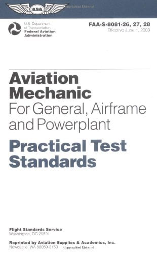 Pre-Owned Aviation Mechanic Practical Test Standards: For General ...