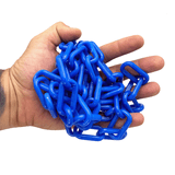 M&M Bird Toys 2006 5ft Medium Blue Plastic Bird Toy Chain - Walmart.com