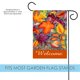 Toland Home Garden Autumn Welcome Leaves Fall Flag Double Sided 12x18 ...