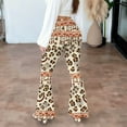 DailyTrove Women's Wide-Leg Lounge Pants - Gradient Leopard Print ...