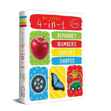 Flash Cards Set: Alphabet, Colors & Shapes, First Words, and Numbers ...