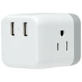 iLive AC Cube with 3-AC and 2-USB Outlets, IAC50W, White - Walmart.com