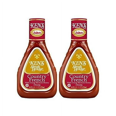 Ken's Steak House Lite Creamy & Light Country French Salad Dressing, 16 ...