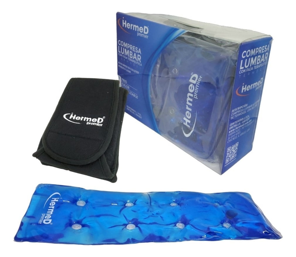Compresa Termogel Gel Frio Caliente Lumbar Hermed Hermed HD750 | Bodega ...