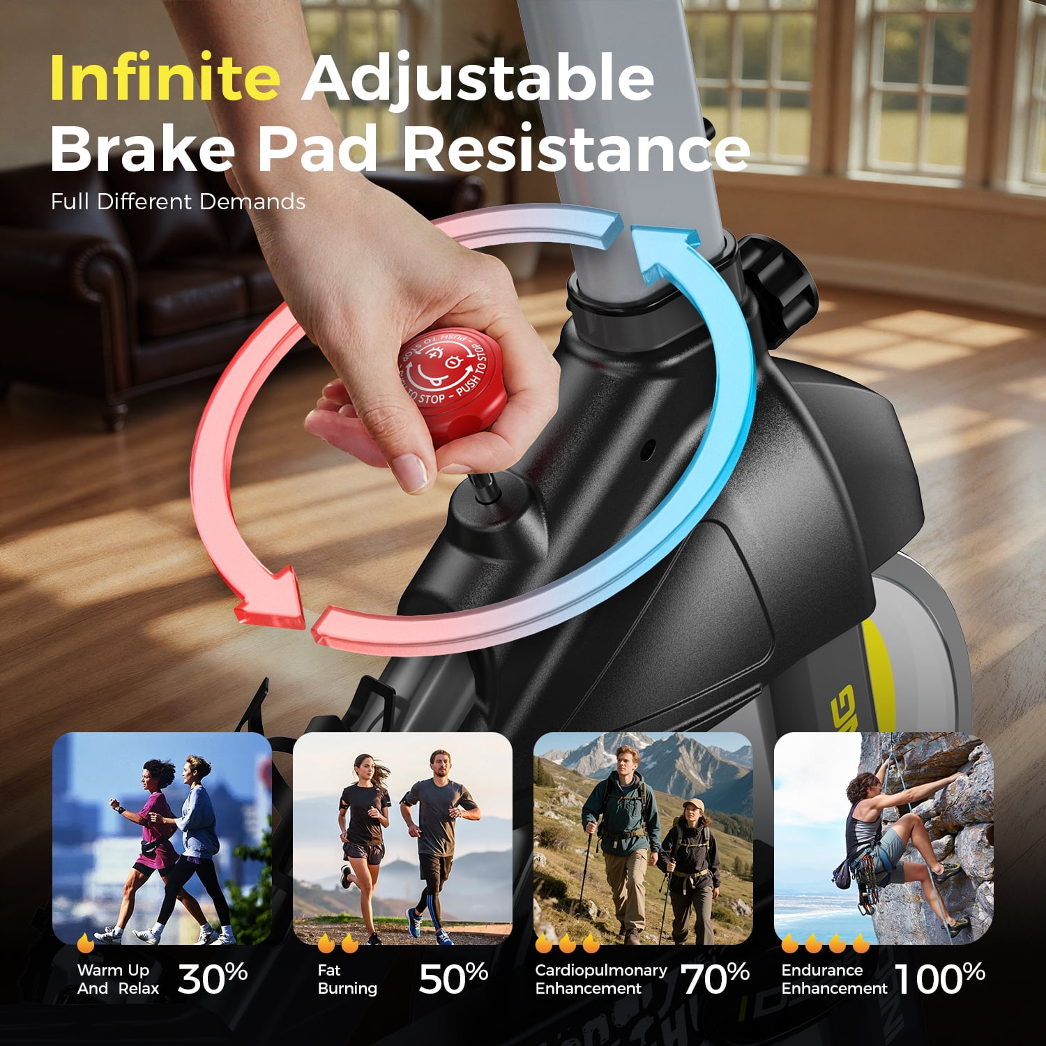 Pooboo Cycling Bike Professional Exercise Bike Philippines | Ubuy