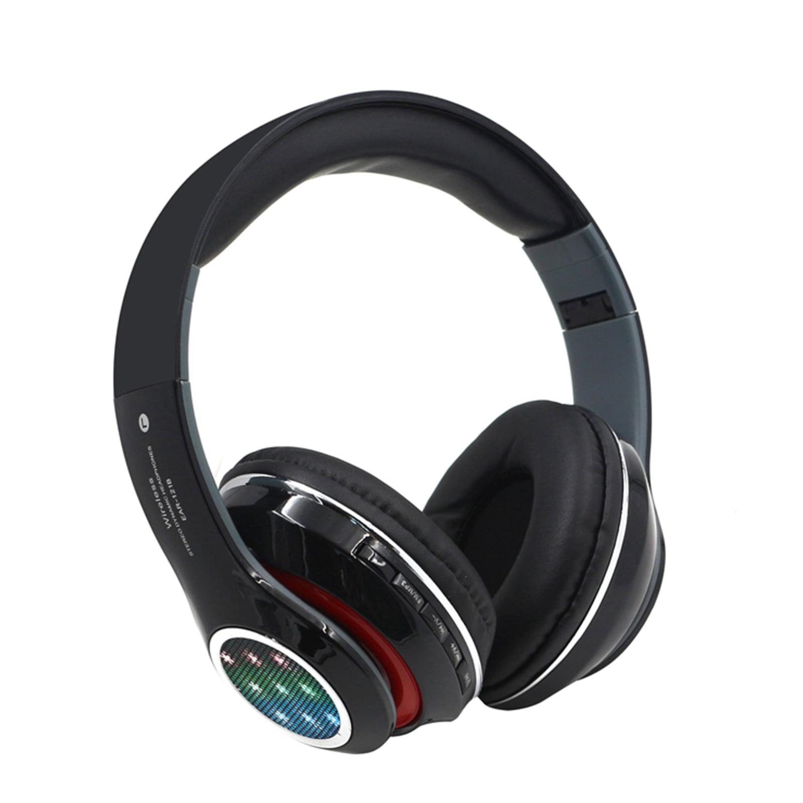 Nutek Wireless Bluetooth Stereo Headphone in Black - Walmart.com