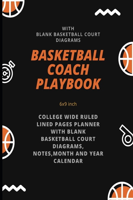 Basketball Coach Playbook : Basketball Playbook Gift Idea with blank ...