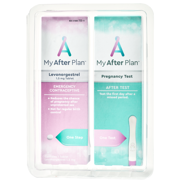 My After Plan Emergency Contraceptive Kit includes 1 Dose of ...