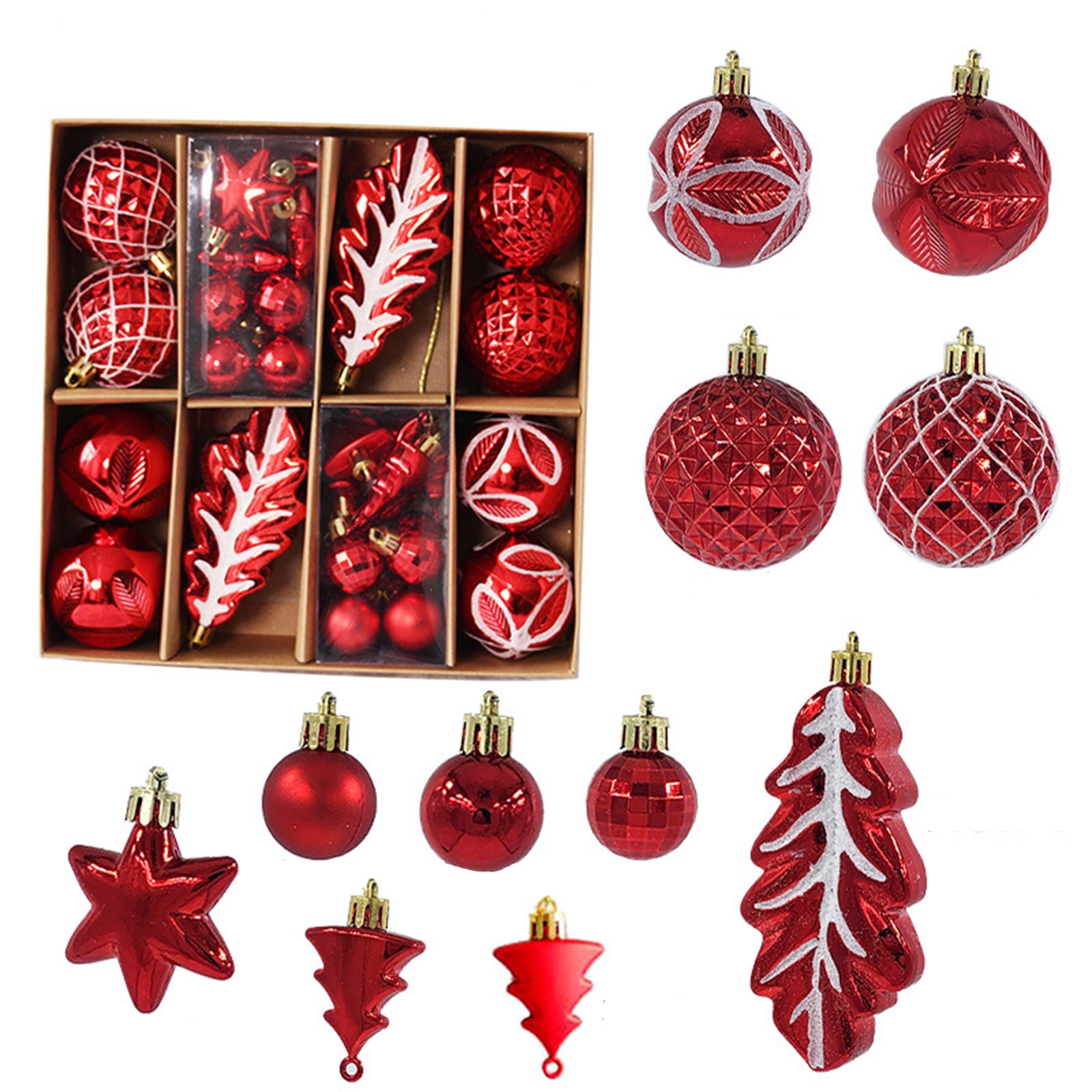 Click here for Black And Friday Sales! Kkbbma 40pcs Christmas Tre... prices