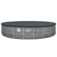 Coleman Power Steel Round Frame Above Ground Pool Set for Kids and ...