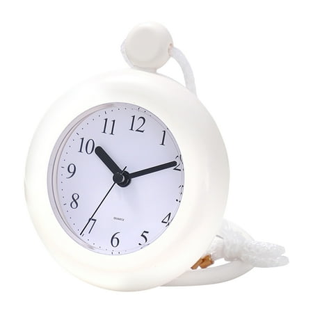 Bathroom waterproof cord clock kitchen bathroom wall clock living room ...