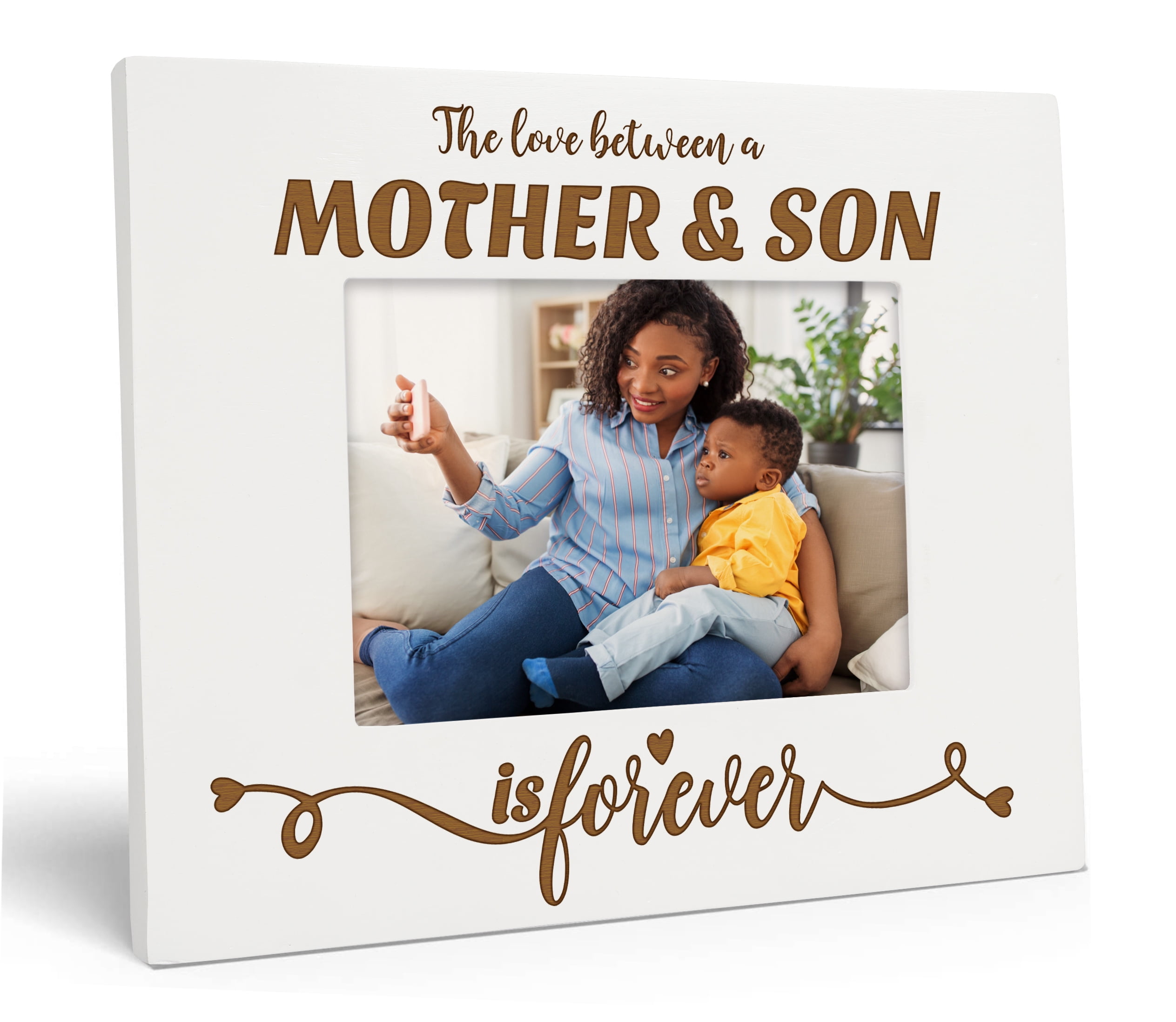 Darling Souvenir Made With LoveEngraved Table Top Photo FrameWooden The ...