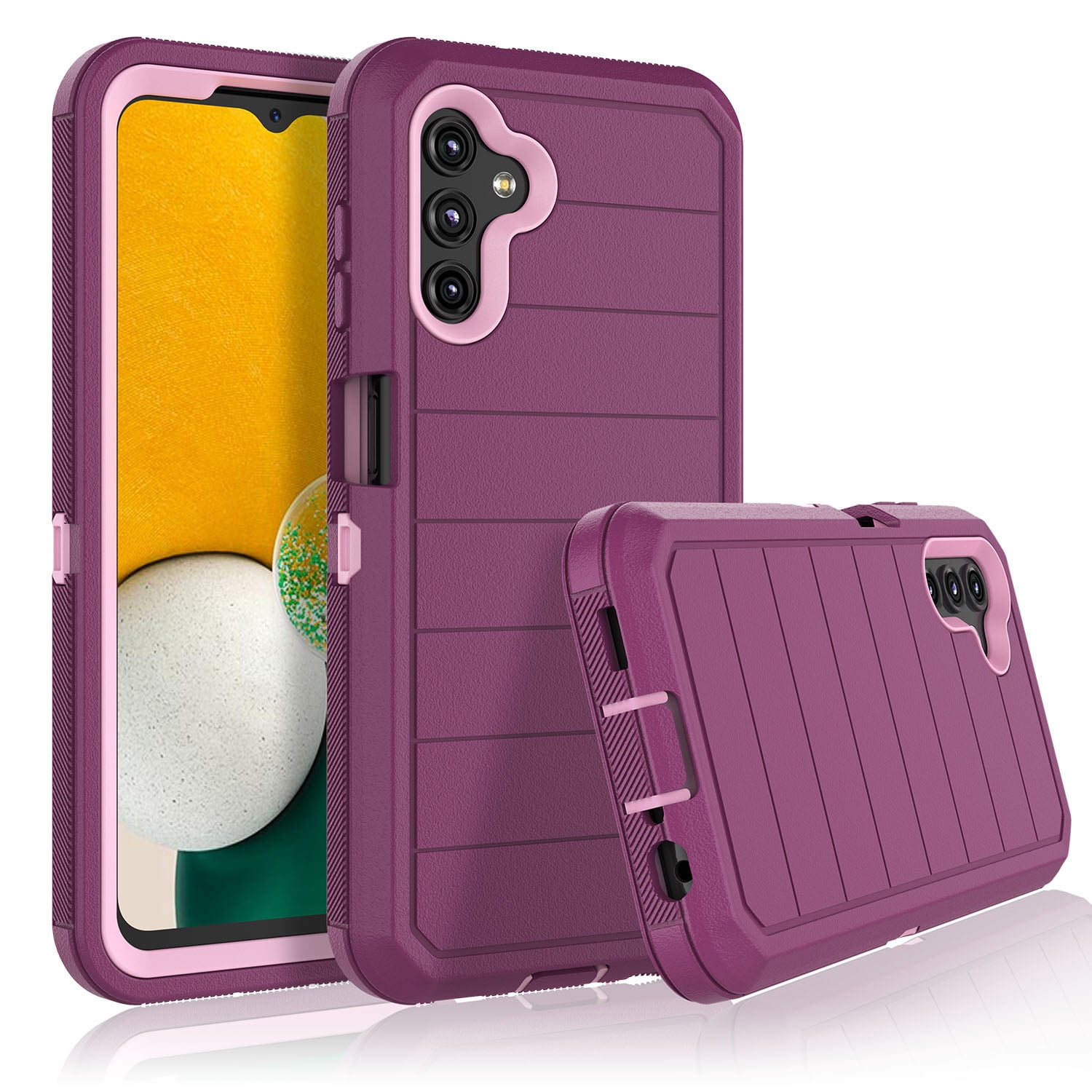 Galaxy A13 5G Cases, 3 in 1 Sturdy Phone Case for Samsung Galaxy A13 5G ...