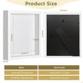 Shadow Box Frame Wood Deep Shadowbox with Glass Shadow Boxes Display ...