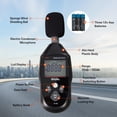 BLACK CANYON Sound Level Meter – Digital DB Meter, Sound Decibel Meter ...