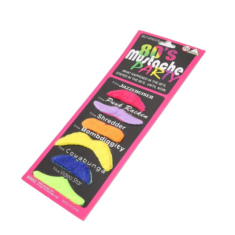 Colorful Mustaches