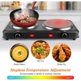Hot Plates for Countertop, Battery Powered Hot Plate, Electric Hot ...