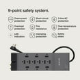 Belkin 12 Outlet Home and Office Surge Protector with 8ft Power Cord ...