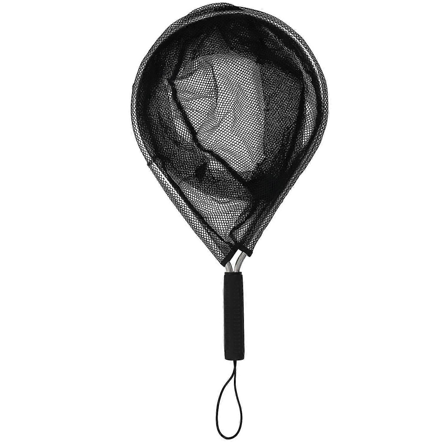 Aluminium Landing Nets Fly Fishing Fish Saver Nylon Knotless Mesh Trout ...