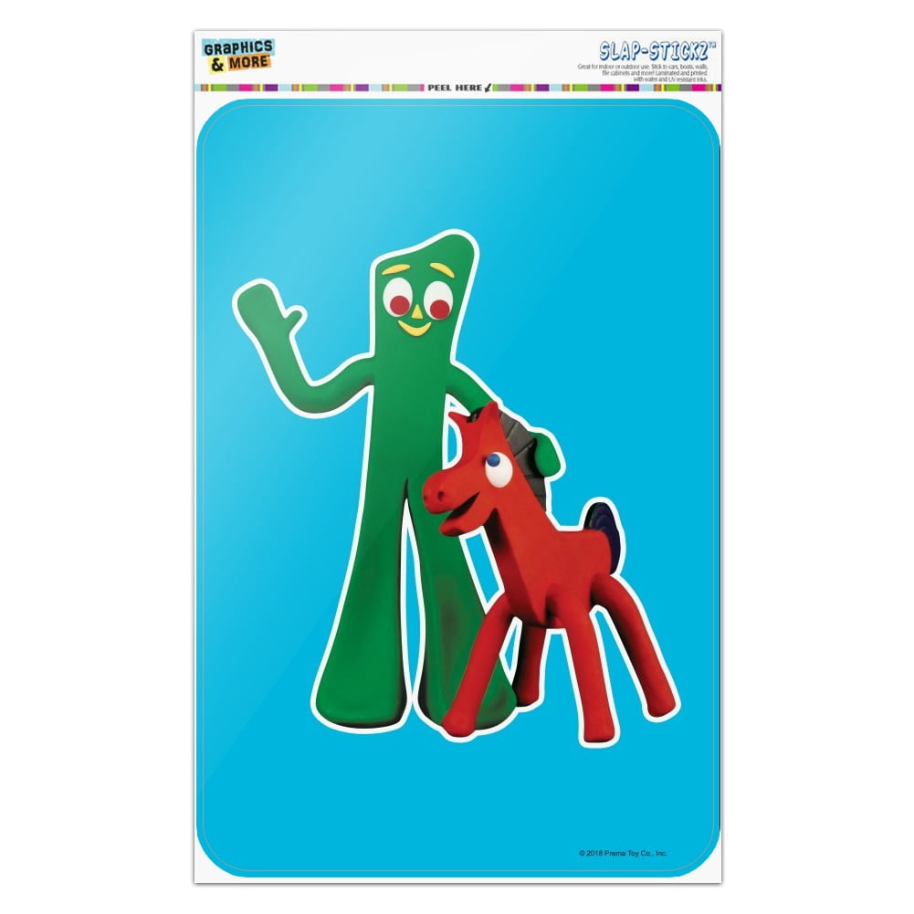 Gumby Pokey Best Friends Clay Art Home Business Office Sign - Walmart.com
