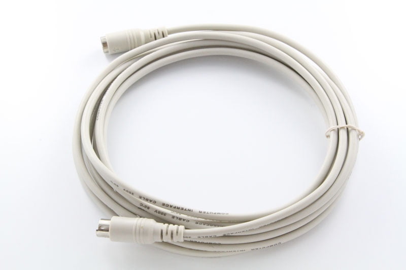 NavePoint Mini 4-Pin Din Male to S-Video Male Cable 12 Ft - Walmart.com